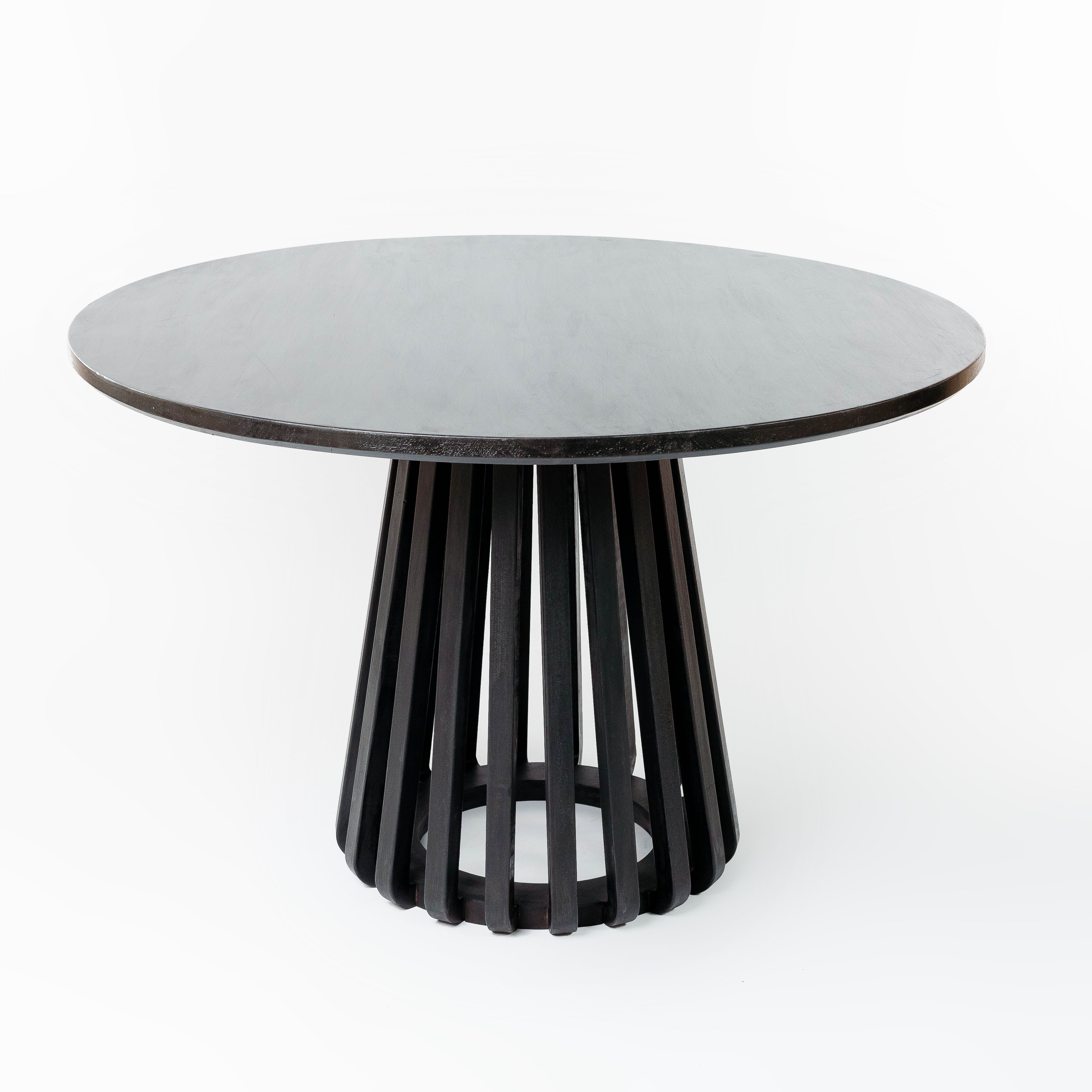 ALL BLACK KOPANO BLACK STAIN TABLE – Baka Home